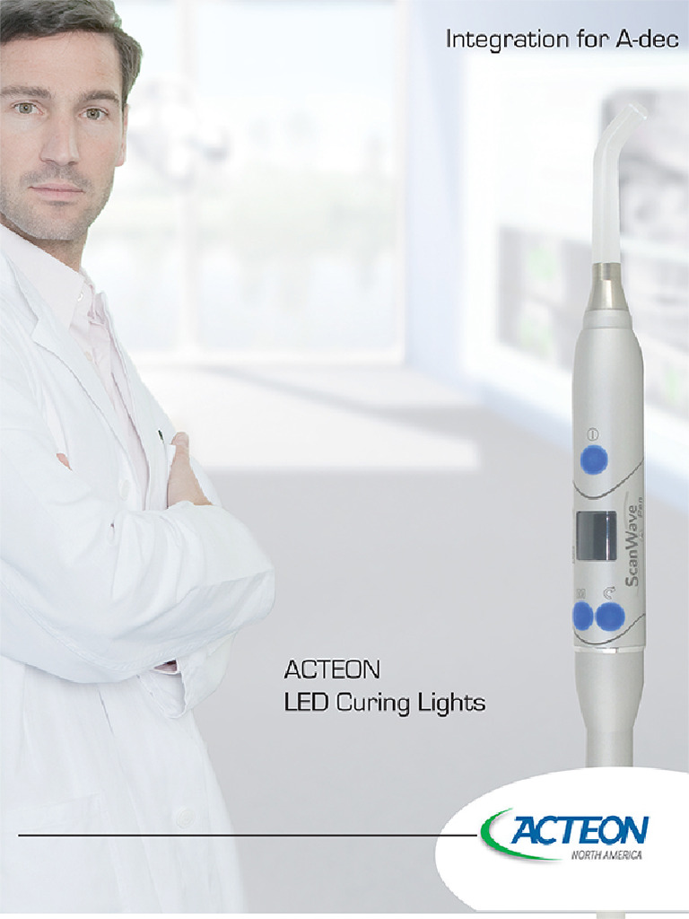 Acteon LED Curing Light Brochure 85611200 | PDF