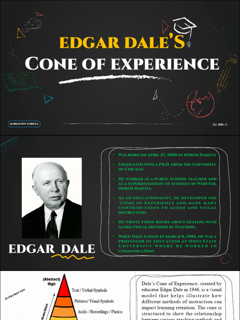 Edgar Dale's Cone of Experience Explained | PDF | Learning ...