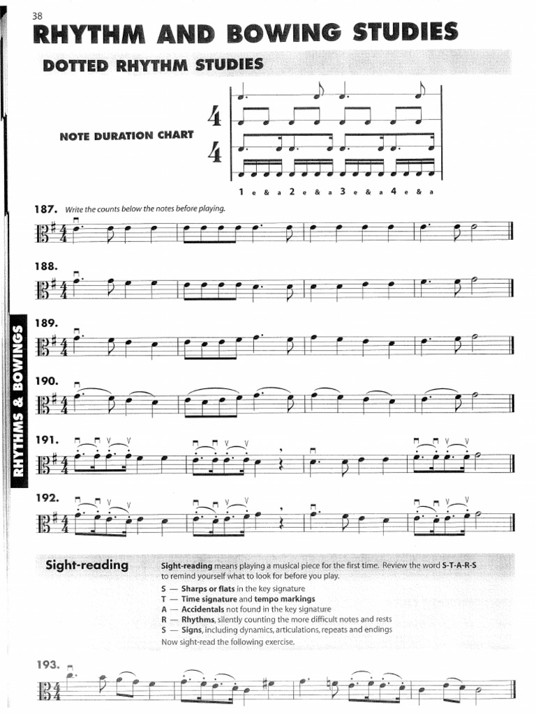 Rhythm Packet - Viola | PDF