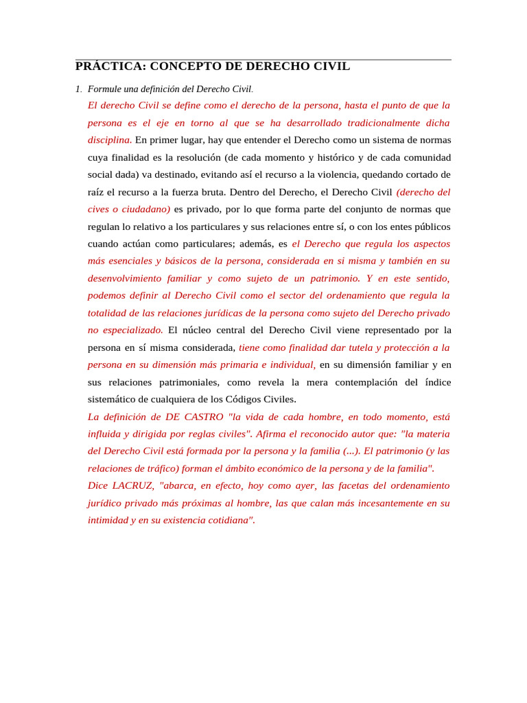 Práctica I, corregida | PDF | Caso de ley | Propiedad