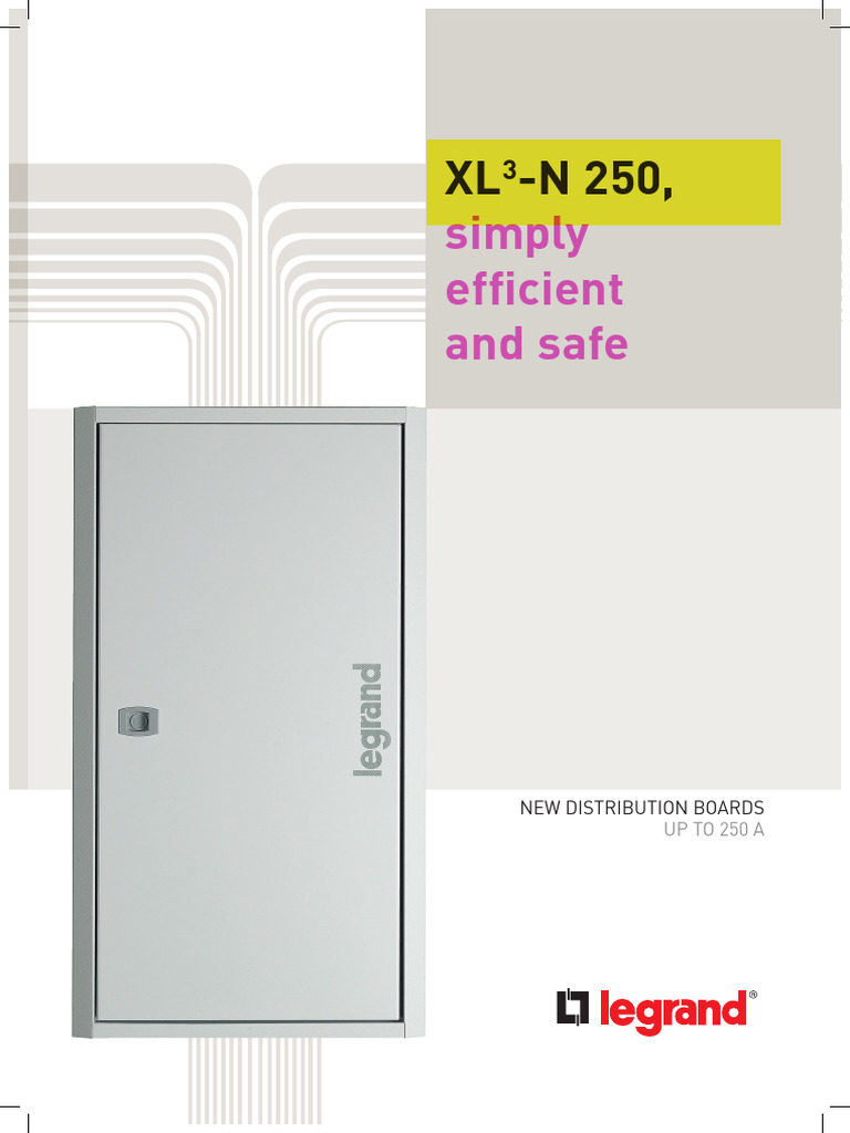 01 - XL - N-250-Catalogue | PDF | Equipment | Electrical Equipment