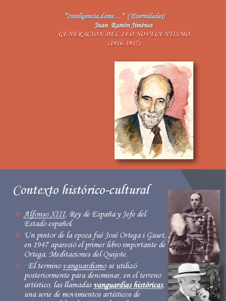 Juan Ramón Jiménez: Eternidades y Poesía | PDF | Poesía