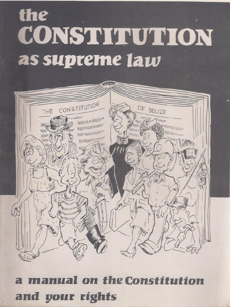 Belize Constitution As Supreme Law | PDF