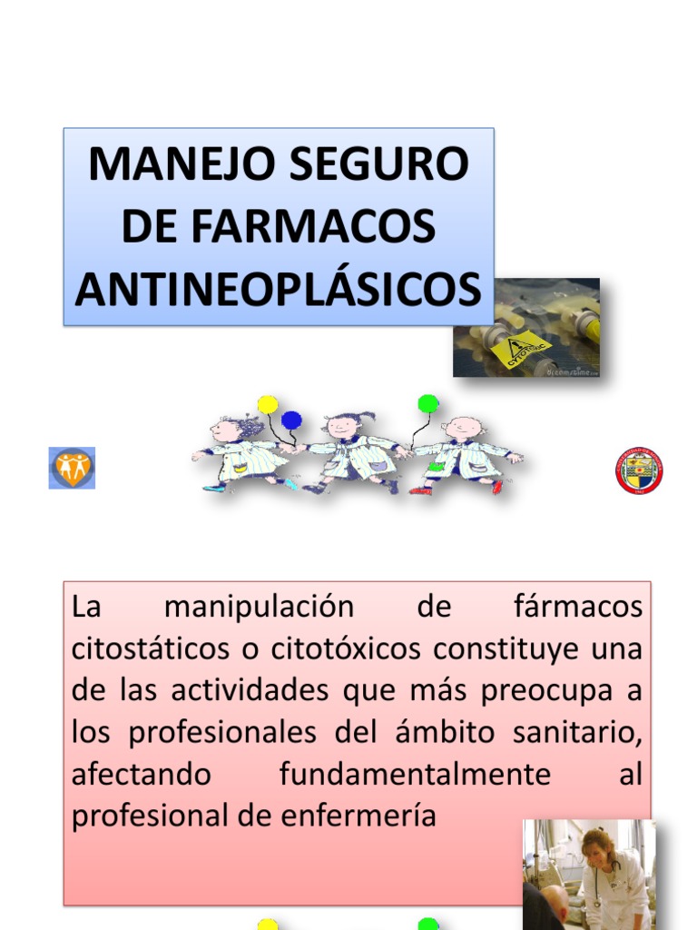 Manejo de Citotoxicos Modificado | PDF | Quimioterapia | Medicamentos ...