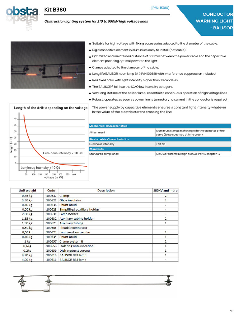 2a. BALISOR - B380 - Datasheet | PDF