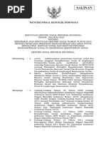 Permensos3Tahun2025. DTSEN | PDF