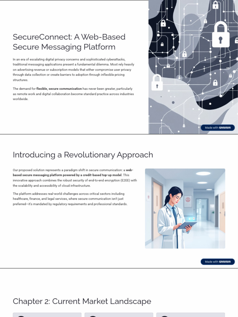 SecureConnect A Web Based Secure Messaging Platform | PDF | Computer ...