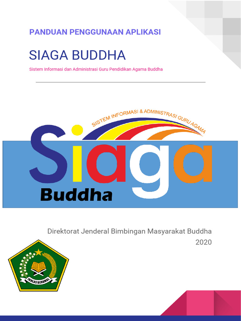 Panduan Aplikasi Siaga Buddha | PDF