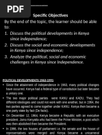 Kenya Political Parties List 2025 | PDF | Nairobi | Kenya