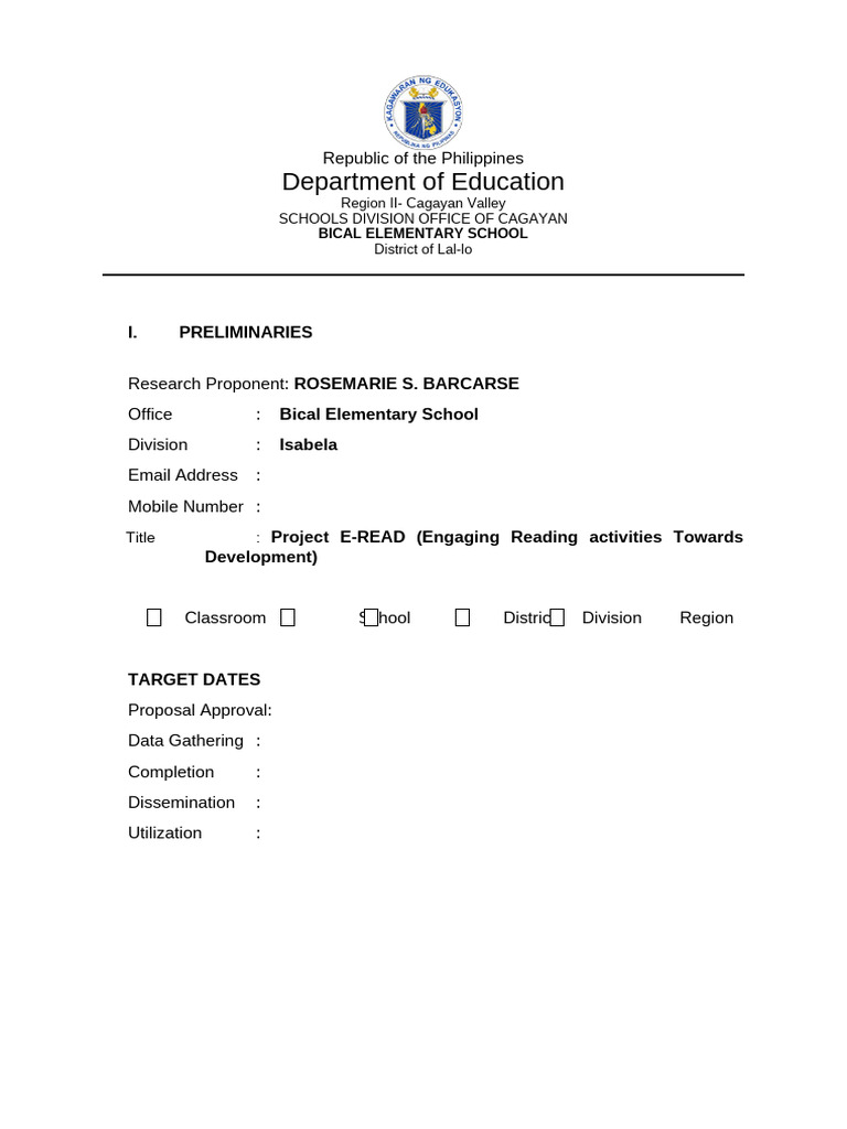 Rosemarie S. Barcarse (Innovation) | PDF | Phonics | Cognition