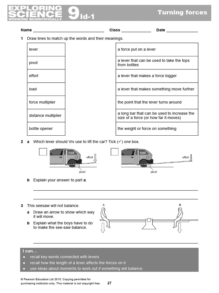 Review Turning Forces | PDF