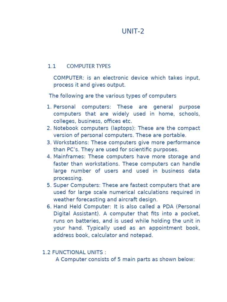 Dlco Unit 2 Ii Part | PDF | Central Processing Unit | Programming