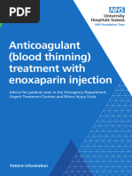 Patient Guide - Clexane | PDF
