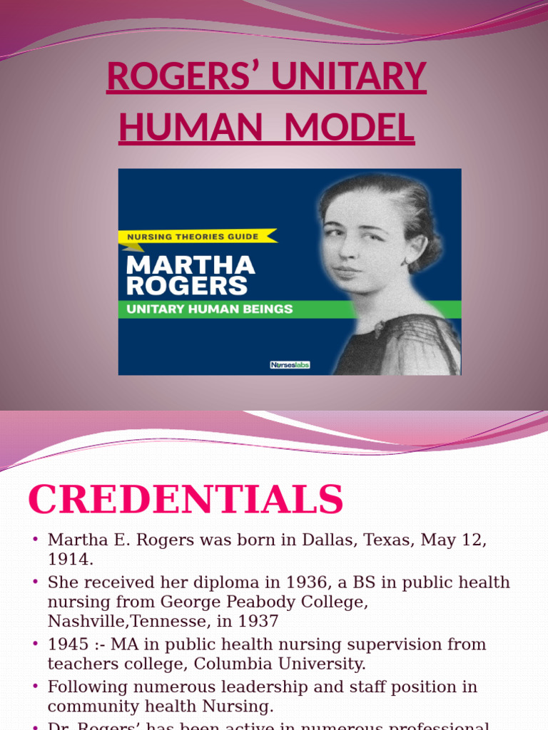Rogers’ Unitary Human Model | PDF | Neuroscience | Nervous System