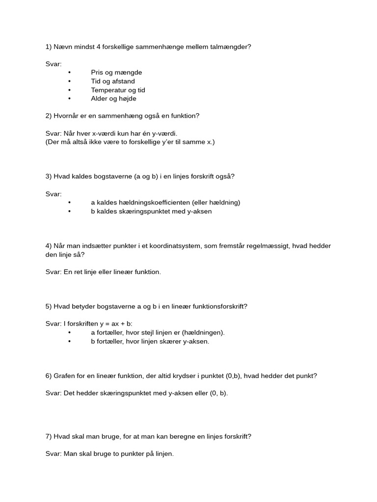 Viden Om Prøve Med Funktioner | PDF