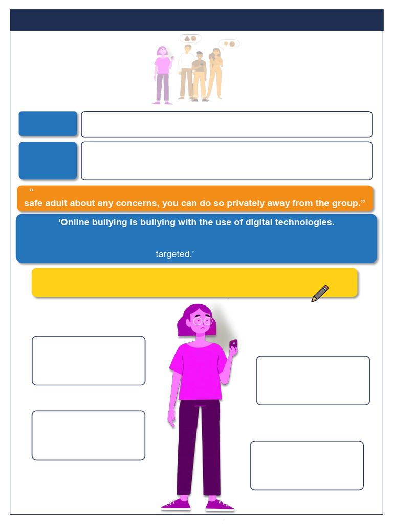 2 DOWNLOAD THIS OnlineBullying-Workbook1.PDF Finished | PDF | Bullying ...