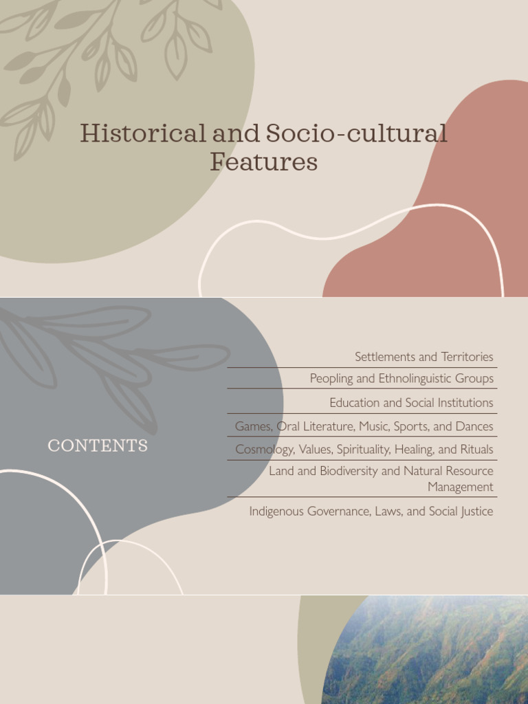 Lesson 2 Historical and Socio-Cultural Features | PDF | Rituals