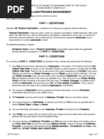 Pet Insurance Claim Submission Form | PDF | Medicine | Health Care