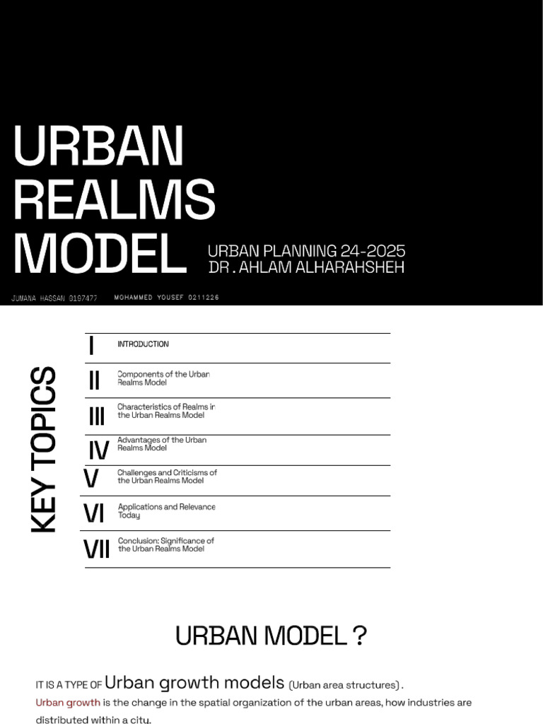 Urban Models: Concentric & Sector Analysis | PDF