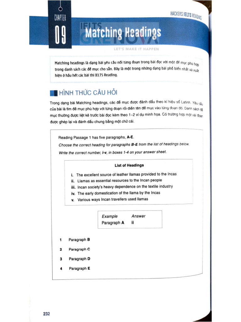 (Reading9) Matching Headings | PDF