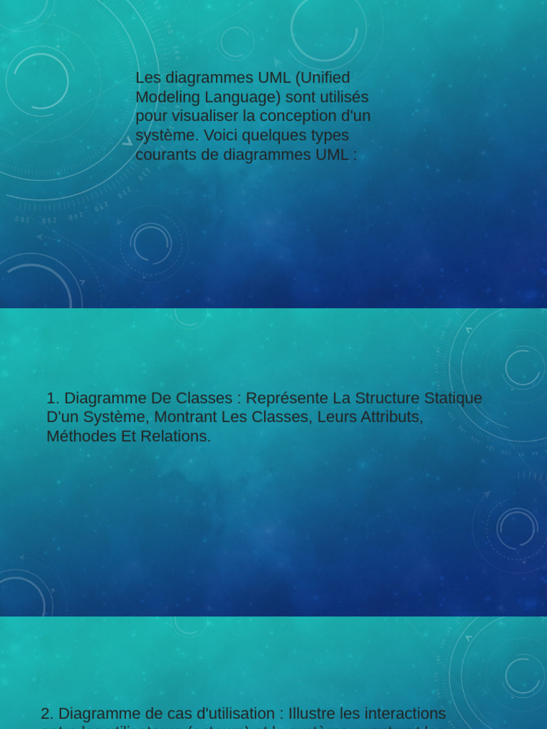 Types et création de diagrammes UML | PDF