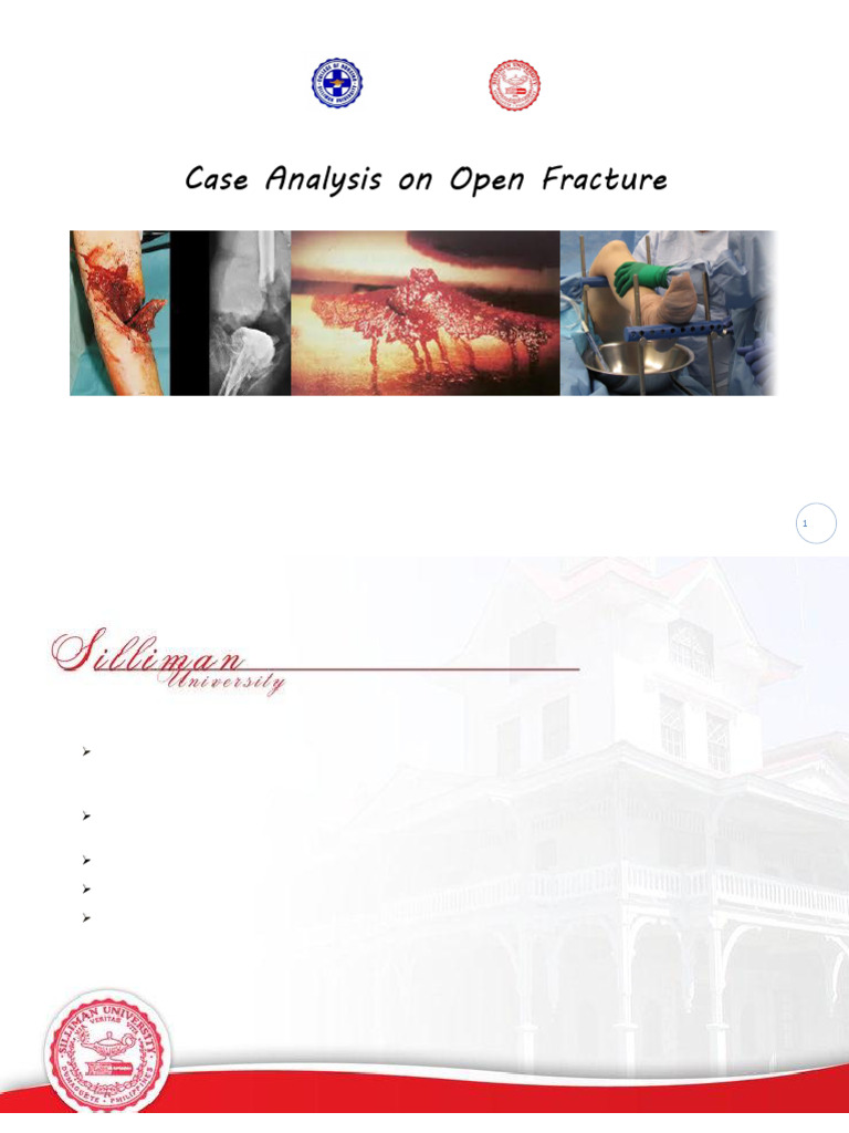 Case Study: Open Fracture Management | PDF | Bone | Skin