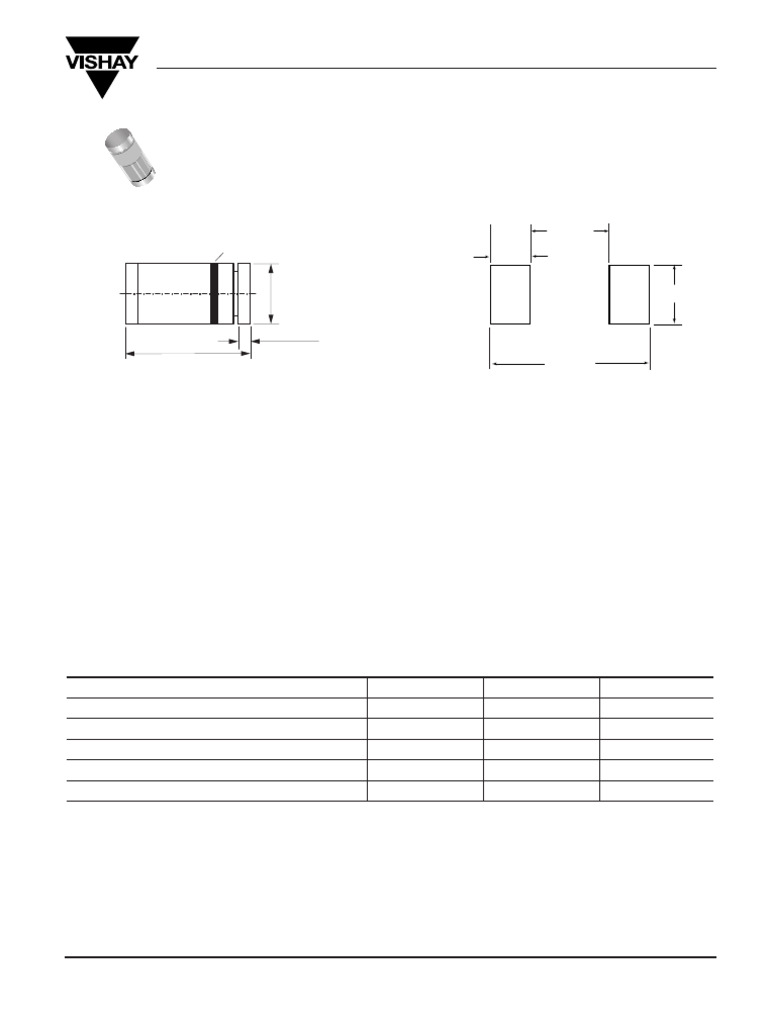 Diodo Zener SMD Melf 1w | PDF | Diode | Electrical Resistance And ...
