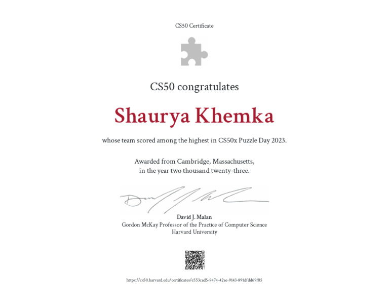 CS50x Puzzle Day 2023 | PDF