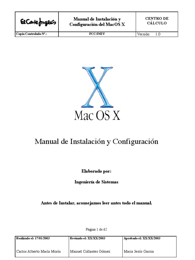 Manual de Instalación MacOS X | Descargar gratis PDF | Mac OS | Adobe ...