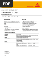 Sika® SwellStop | PDF | Concrete | Adhesive