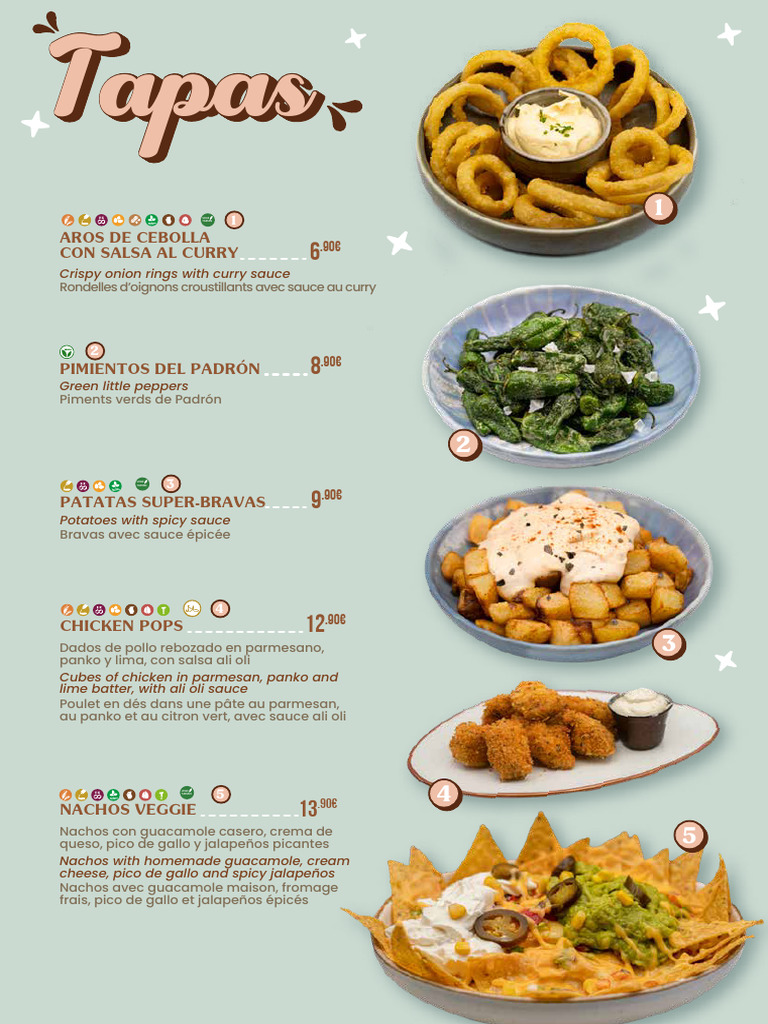 Recettes de Nachos et Tapas Savoureuses | PDF | Cuisine | Nourritures