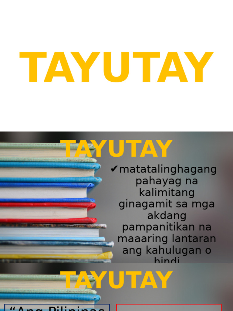 Tayutay Tula | PDF