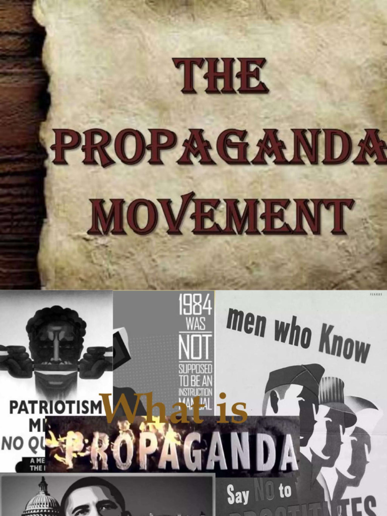 The Propaganda Movement (Lesson 3 Grade 6) | PDF