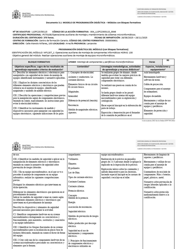 3 1 Programaci N Dic Ctica Con BF | PDF | Hardware de la computadora | Periférico