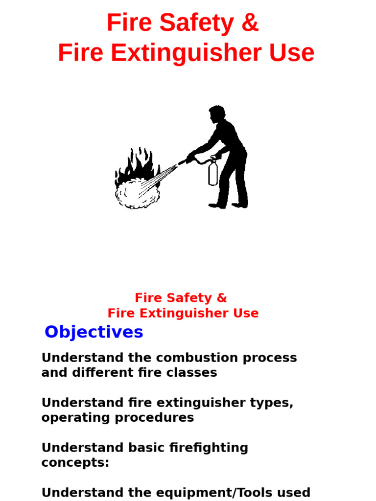 Fire Training Handout | PDF | Fires | Firefighting