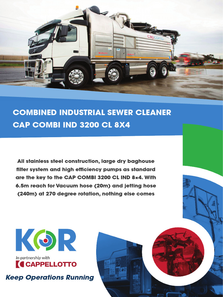 2pvqkcvv Cap Combi 3200 CL Industrial 8x4 | PDF | Pump | Mechanical ...