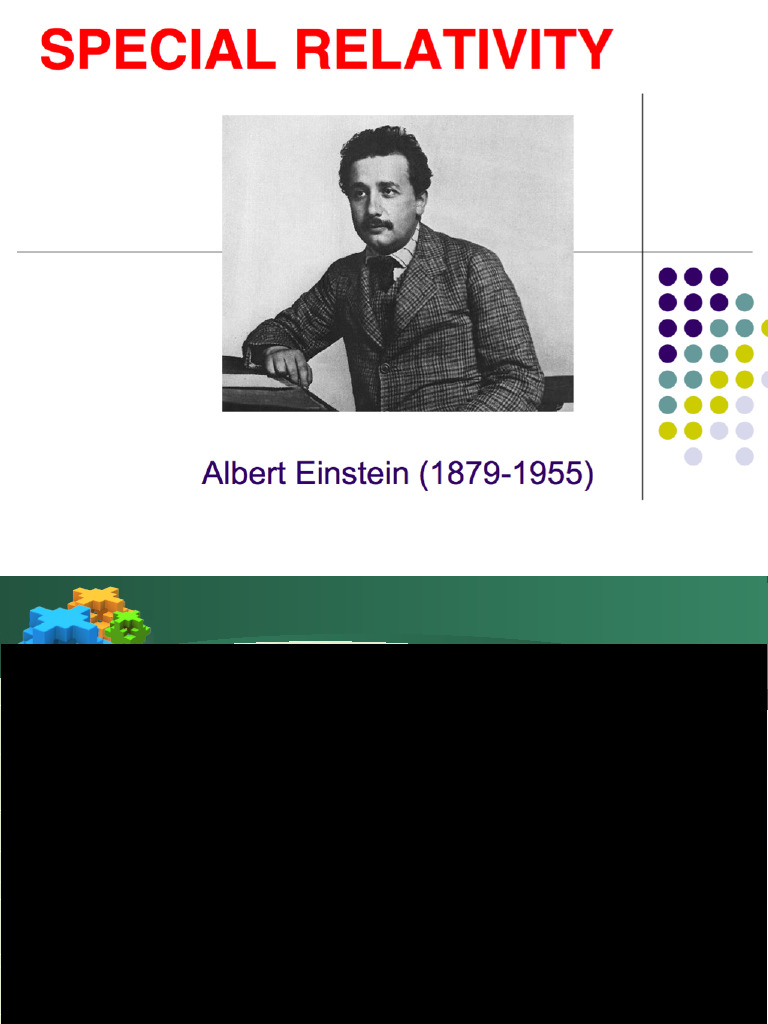 chapter 5 SPECIAL RELATIVITY | PDF