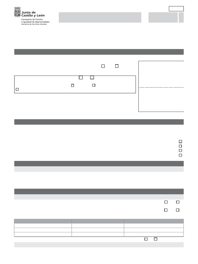 Solicitud Dependencia | PDF | Trabajo Social | Pensión