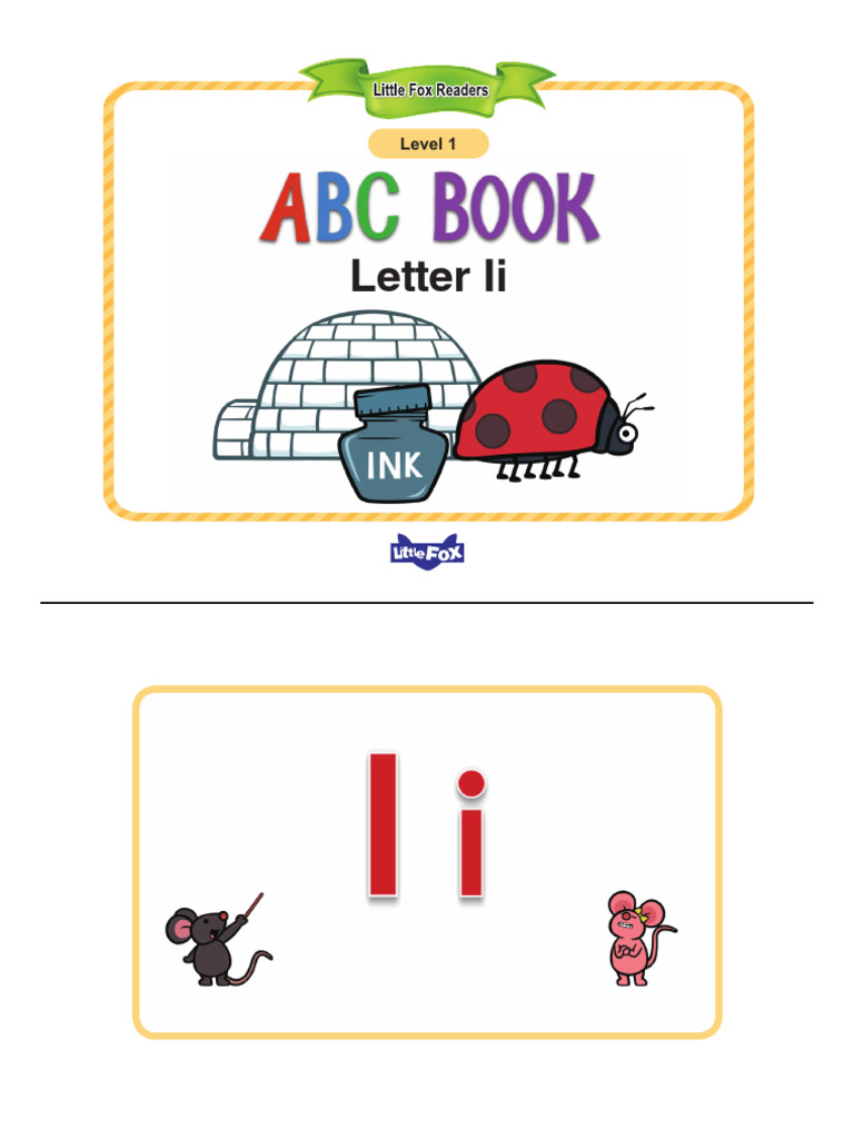 Lv01-009 ABC Book Letter II | PDF
