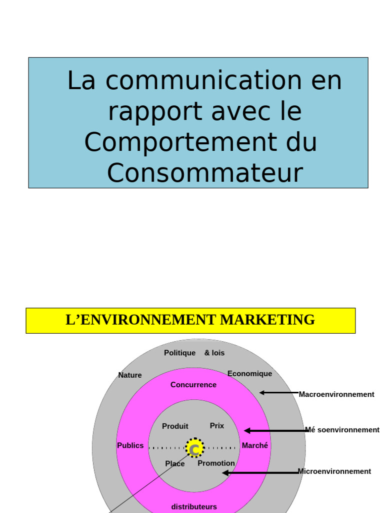 Comprendre le Comportement du Consommateur | PDF | Commercialisation ...