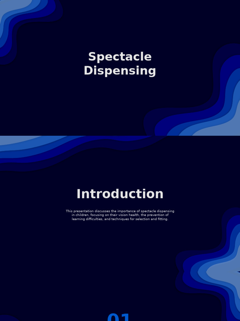 Children's Spectacle Dispensing Guide | PDF | Glasses | Eye