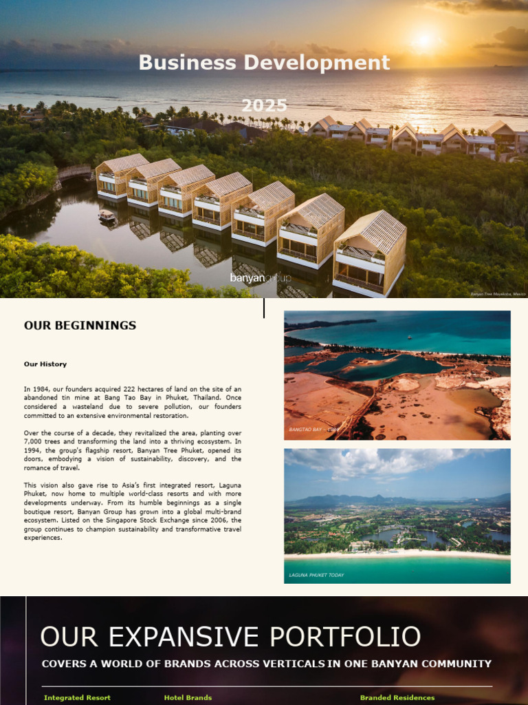 Banyan Group: Global Hospitality Overview | PDF | Resort