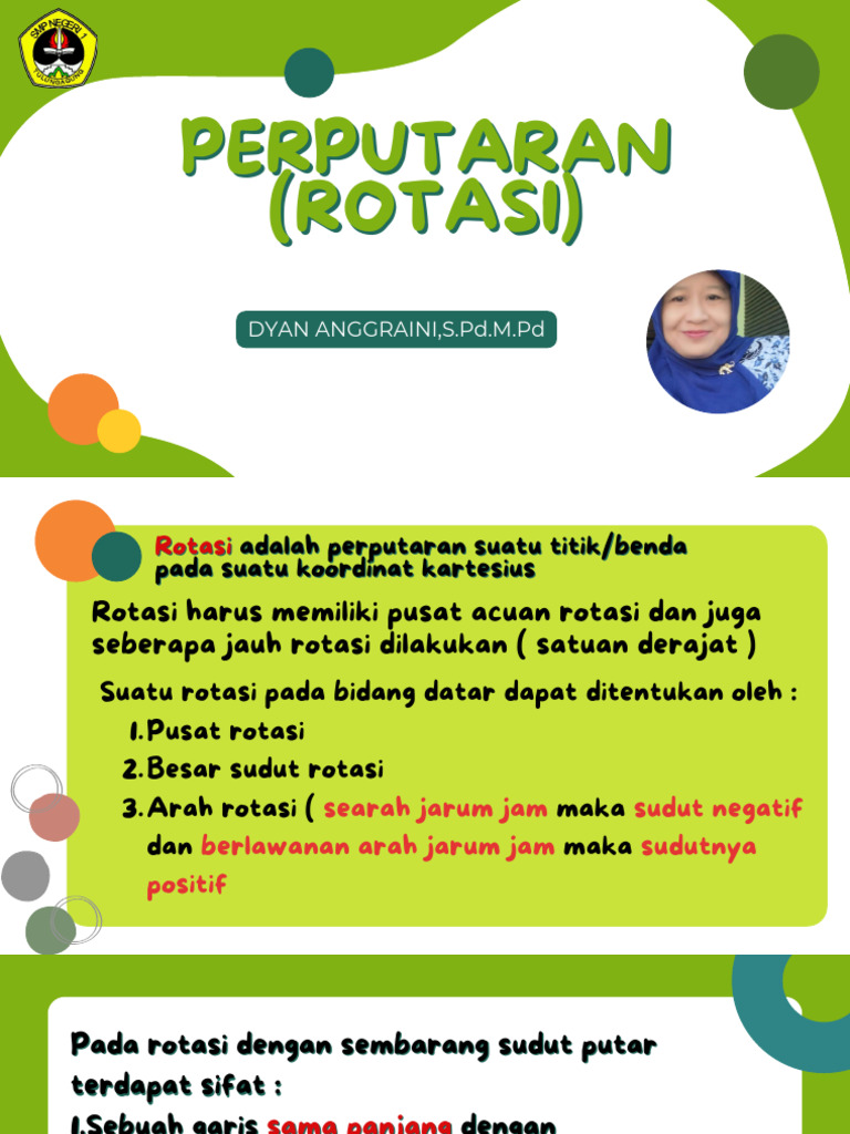 PERPUTARAN(ROTASI) | PDF