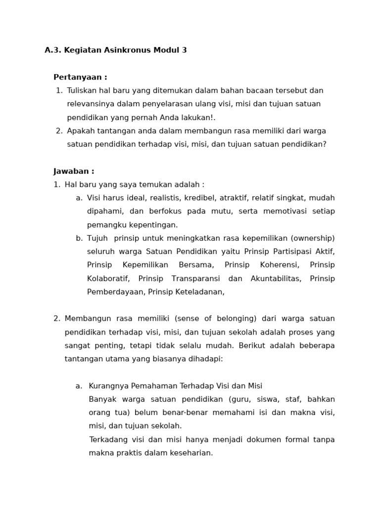 A.3.Asinkronusmodul3 Yusron KelasC | PDF