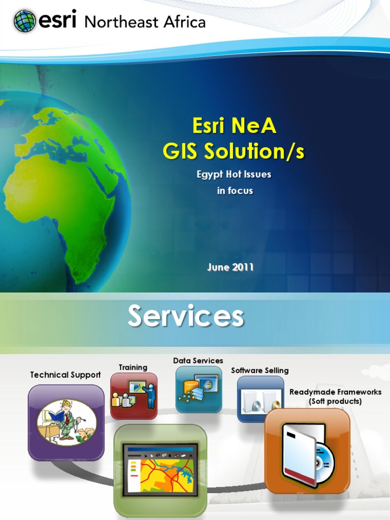 Esri Nea Gis Solution/S: Egypt Hot Issues in Focus | PDF | Geographic ...