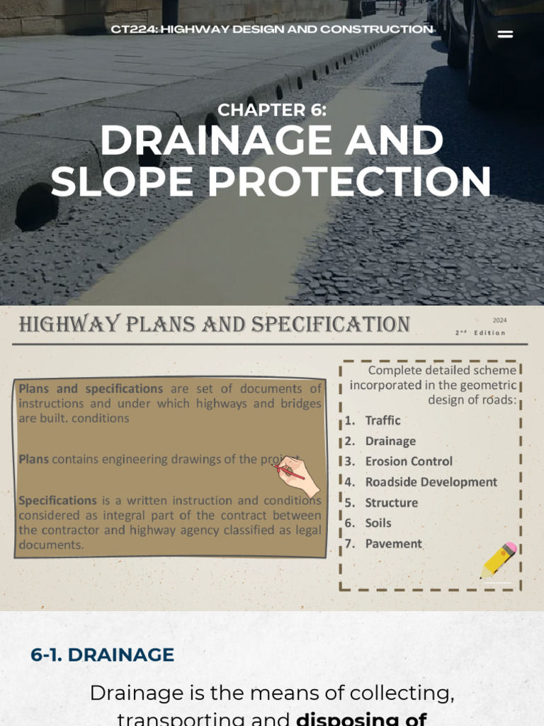 Highway Drainage and Hydrology Guide | PDF | Drainage | Surface Runoff