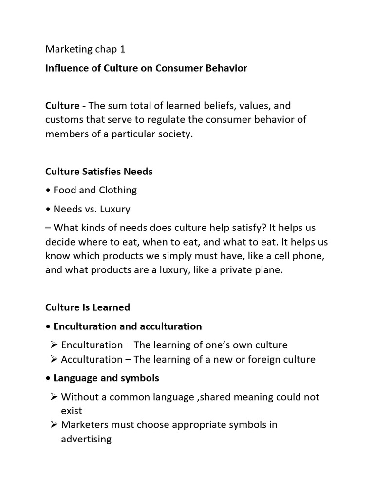 Marketing Chap 1 | PDF