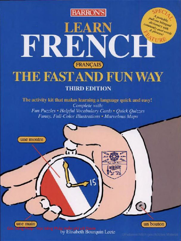 Learn-French-The-Fast-And-Fun-Way Học Tiếng Pháp Miễn Phí Với Davie | PDF