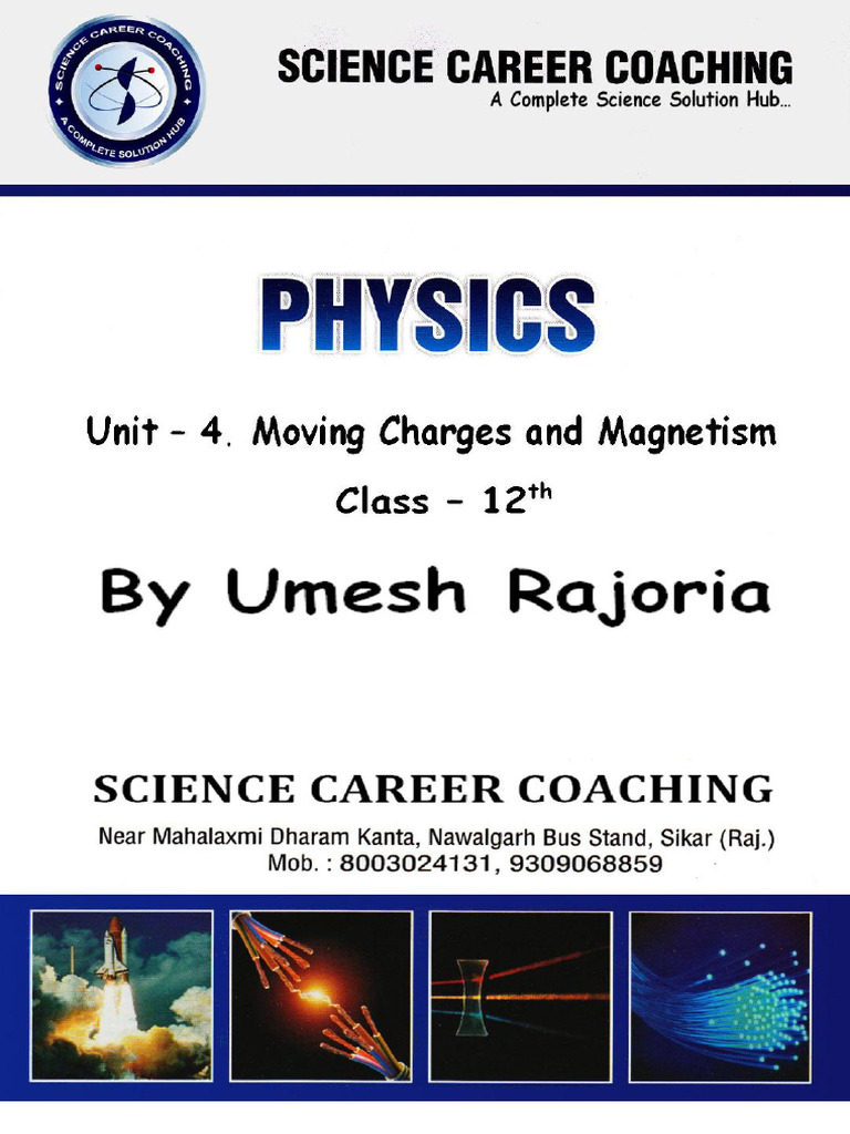 4 Moving Charges and Magnetism | PDF