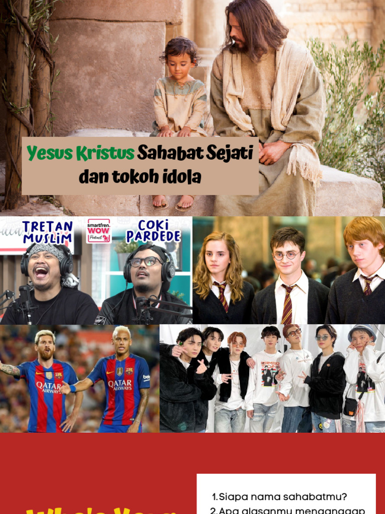 Yesus Kristus Sahabat Sejati Dan Tokoh Idola | PDF